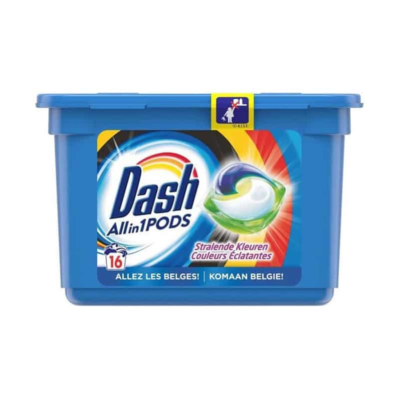 Dash stralende kleuren pods All-In-One (16 stuks) - Happyland