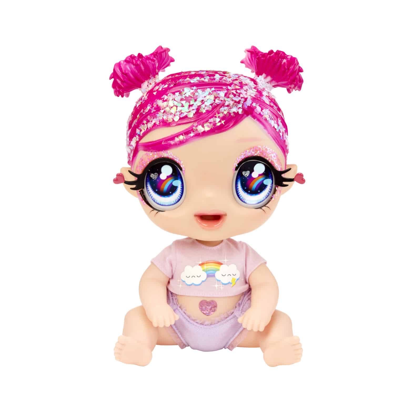 Glitter Babyz doll (4 ass.) - Happyland