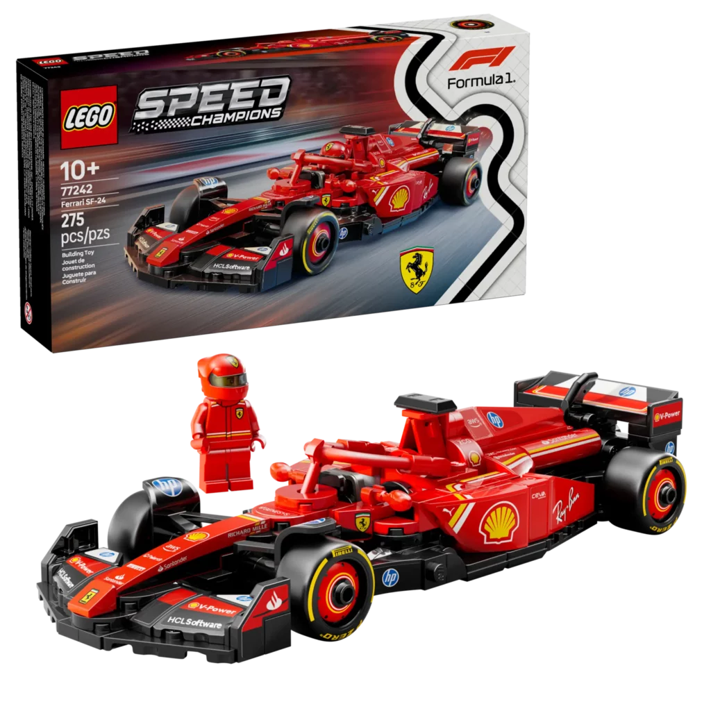 Lego SPEED CH.Ferrari SF-24 F1 racewagen - Happyland
